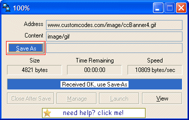 Customcodes: File Sharing